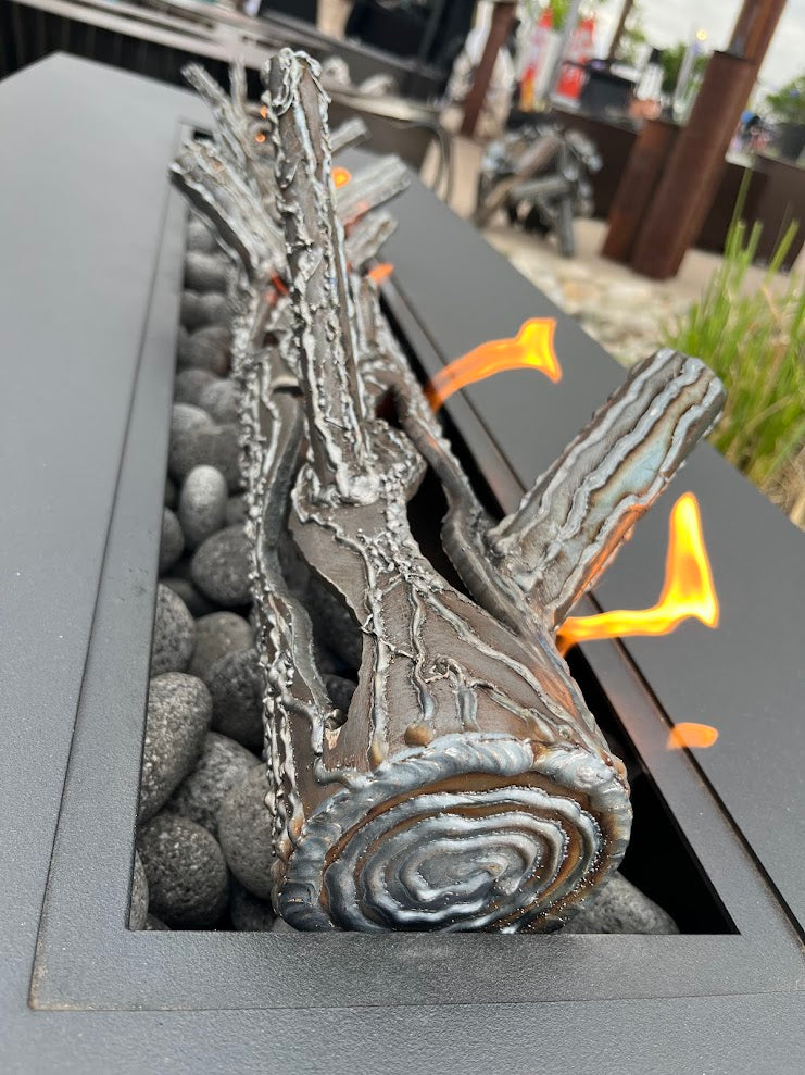 Steel Fire Logs – Rectangle Pit Edition – Colorado Fire Pits