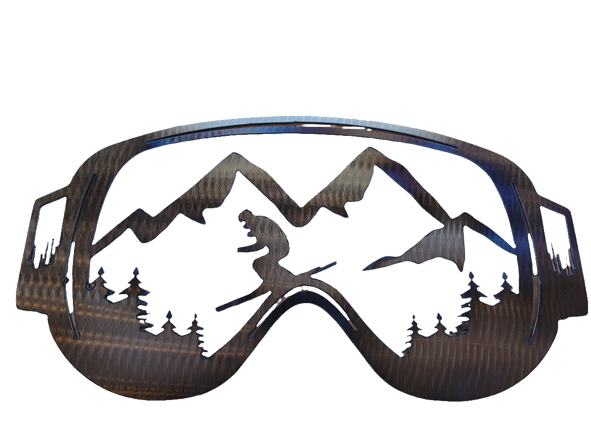 ski goggles wall art – Colorado Fire Pits